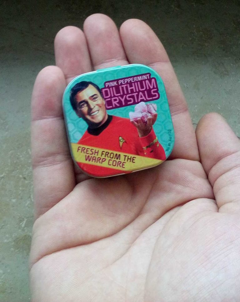 Star Trek Dilithium Crystal Pfefferminzdrops | Trek-Center.de